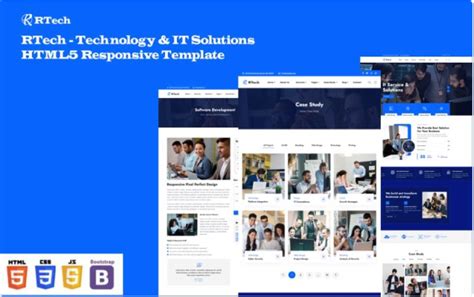 Rtech Technology And It Solutions Html5 Responsive Template Website Template