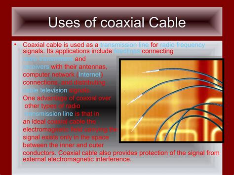 Coaxial Cable And Its Types PPT