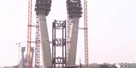 Infrastructure Development Progress Of Myanmar Korea Friendship Bridge Dala Myanmar