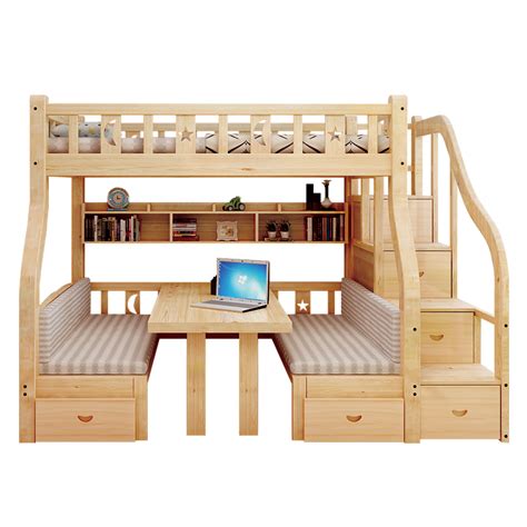 Купить Двухъярусная детская кровать Твердой древесины детская кровать ...