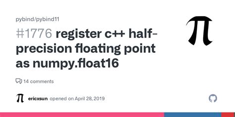 Register C Half Precision Floating Point As Numpyfloat16 · Issue