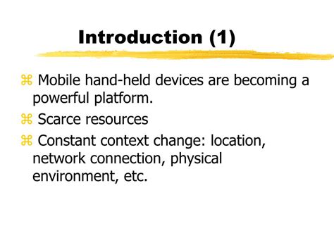 Ppt An Adaptation Methodology For The Deployment Of Mobile Component