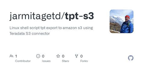 Github Jarmitagetdtpt S3 Linux Shell Script Tpt Export To Amazon S3
