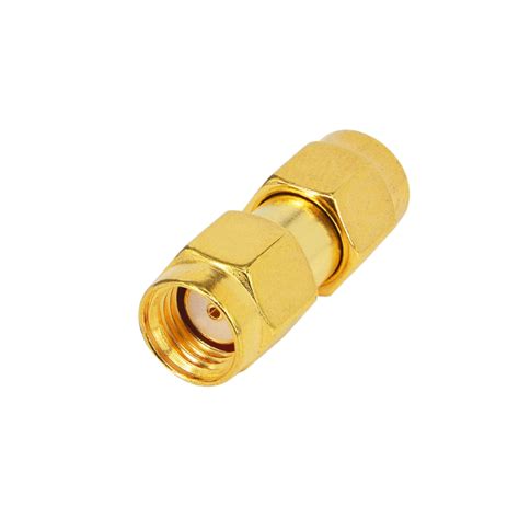 1 Pc Rp Sma Male To Sma Male Coaxial Adapter Jack Barrel Connector Con Rokland