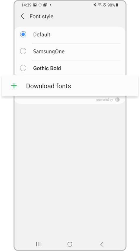 Comment Régler La Taille Et Le Style De Police Sur Mon Smartphone Samsung Fr