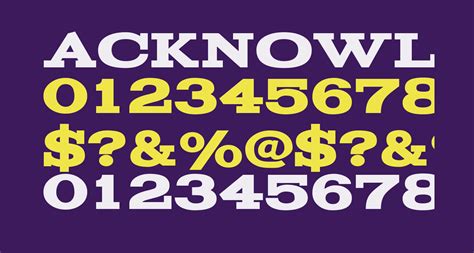 Acknowledgement Free Font What Font Is