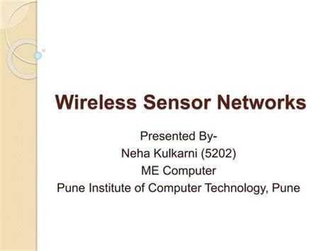 Wsn Network Architecture Sensor Network Scenarios And Transceiver Design Considerations Ppt
