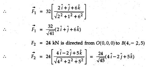 Concurrent Force System In Three Dimensions With Solved Example Problems