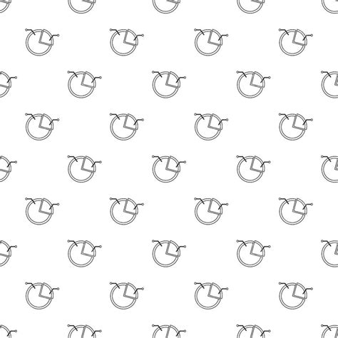 pie chart pattern vector seamless repeating for any web design