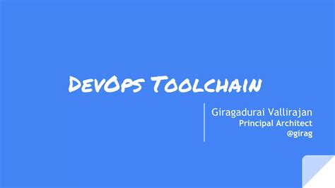 Devops Toolchain V1 0 Pdf