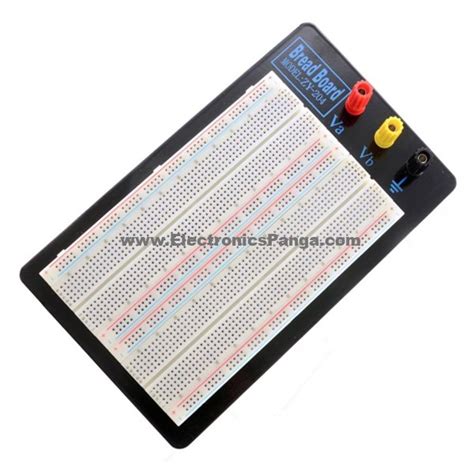 Zy 204 1660 Tie Point Solderless Breadboard Prototype Board Star International