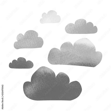 Grey Cloud Clipart