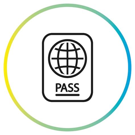 Premium Vector Passport Vector Icon