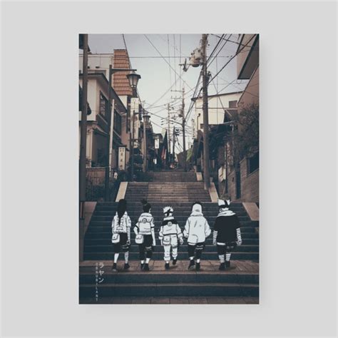 The Sasuke Retrieval Squad An Art Print By Obnubilant ラヤン Inprnt