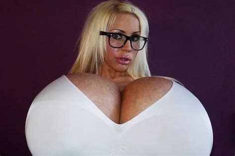 Beshine Worlds Biggest Fake Boobs Belong To German Adult Model Bra