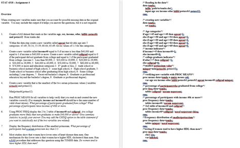 Solved Please Answer Assignment Using Assignment As A Chegg Com