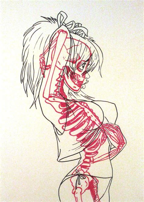 Mandy X Ray Fully R Drawing