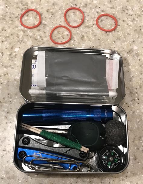 10 m first altoid tin kit r edc