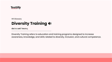 What Is Diversity Training Hr Glossary Testlify