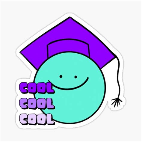 Cool Cool Cool Sticker For Sale By Nattyapparel Redbubble