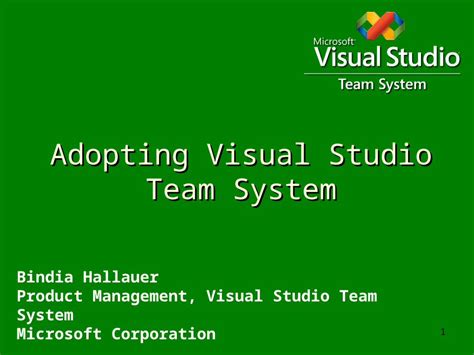 PPT Adopting Visual Studio Team System DOKUMEN TIPS