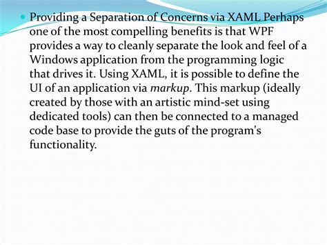 Introduction To Wpf Pptx Operating Systems Computer Software And Applications