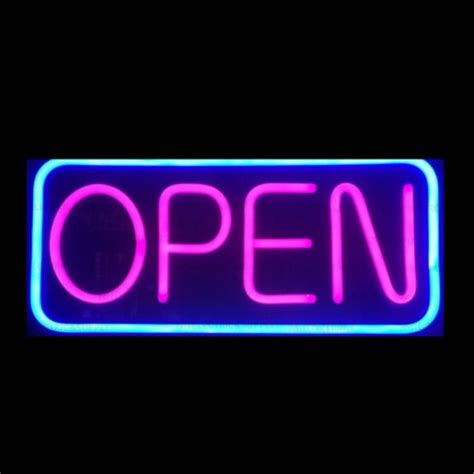 ป้ายไฟled Open มีกรอบ Shopee Thailand