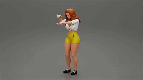 3d File Travel Man Holding Map With Travel Woman Pointing Her Next Destination Using World Map