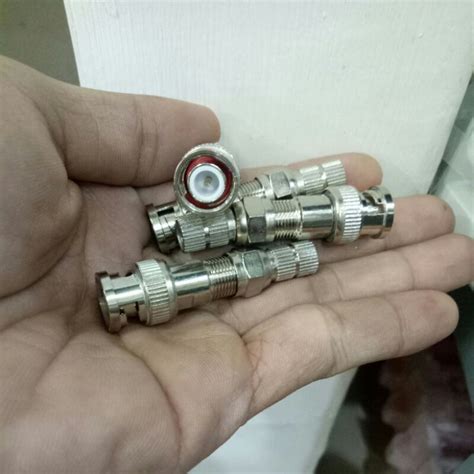 Jual Konektor Bnc Drat Taiwan Kualitas Grade A Jack Bnc Drat Indonesia Shopee Indonesia