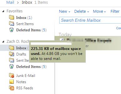 Users Not Showing Right Mailbox Limit Collaboration Spiceworks Community