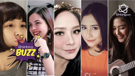Meski Punya Pipi Tembem 5 Artis Ini Tetap Tampil Cantik Entertainment Fimela Com