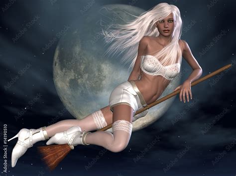 Sexy Hexe Stock Illustration Adobe Stock