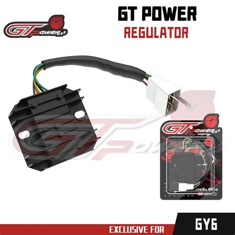 Gt Power Regulator Gy6 125 Gy6 150（5 Pins） Full Wave Rectifier Made In Thailand Shopee