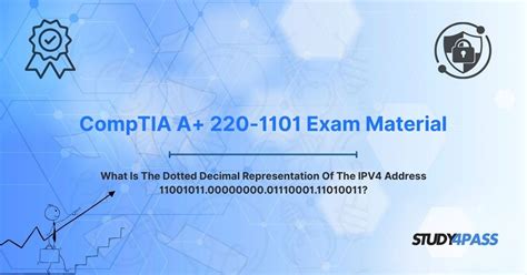 What Is The Dotted Decimal Representation Of The Ipv4 Address 11001011 00000000 01110001 11010011