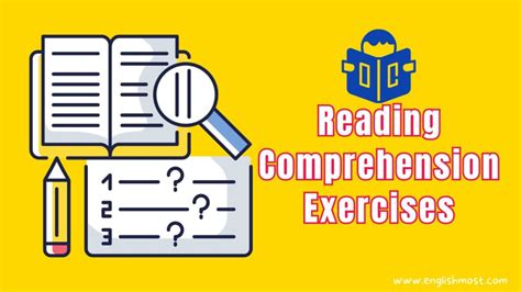 List Of Reading Comprehension Exercises
