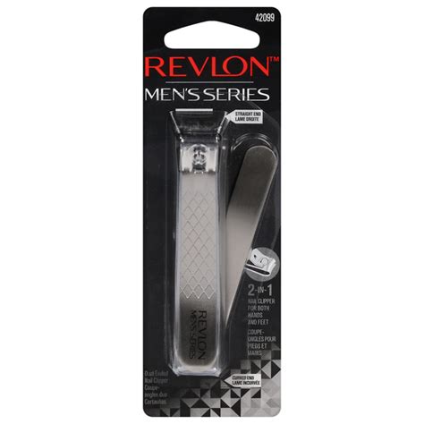 Save On Revlon Mens Series 2 In 1 Nail Clipper Order Online Delivery Stop And Shop