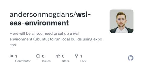 Github Andersonmogdanswsl Eas Environment Here Will Be All You Need To Set Up A Wsl