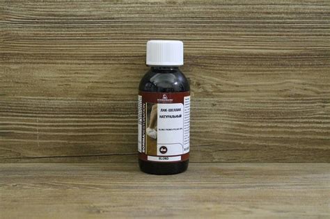 Шеллак классический с воском для дерева, Blond French Polish 30%, 150 ...
