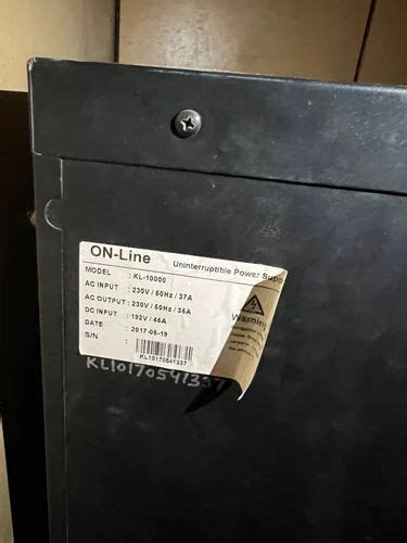 Elnova Make 3kva Online Ups Inbuilt Isolation Transformer Tx At ₹ 29500