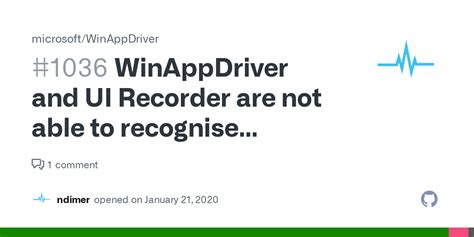 WinAppDriver And UI Recorder Are Not Able To Recognise Elements Inside ScrollView Issue