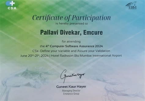 Pallavi Divekar On Linkedin Participated In The 4th Computer Software