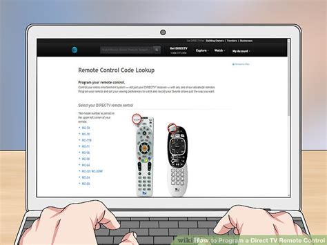 How To Program A Direct Tv Remote Control With Pictures