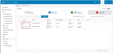 Avamar Backup Finished Daily With Status Timed Out End Dell Philippines
