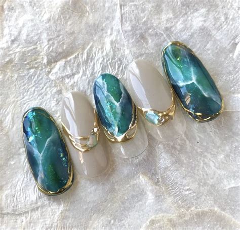 Pin By Miki Chivitomte On ネイル Pretty Gel Nails Korean Nail Art Elegant Nails