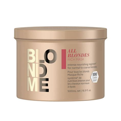 Buy Schwarzkopf BLONDME All Blondes Rich Mask 500ml (16.91fl oz) · USA