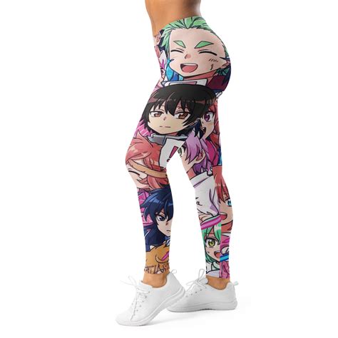 Anime Collage Sakura School Leggings Womens Leggings Gearbunch