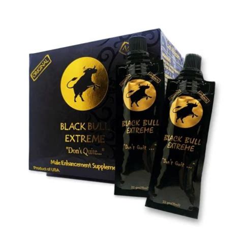 Black Bull Male Enhancement Ultimate Performance Solution