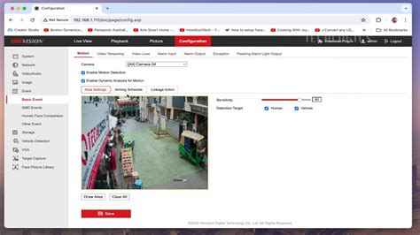 How To Enable Motion Detection Alerts On Latest Verion Hikvision Hvr Dvr And Receive