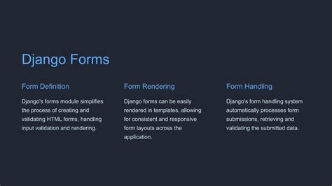 Introduction To Django A Creative Framework Ppt