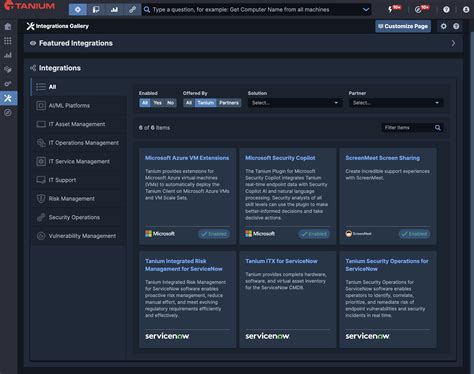 introducing the tanium integrations gallery for tanium cloud discover